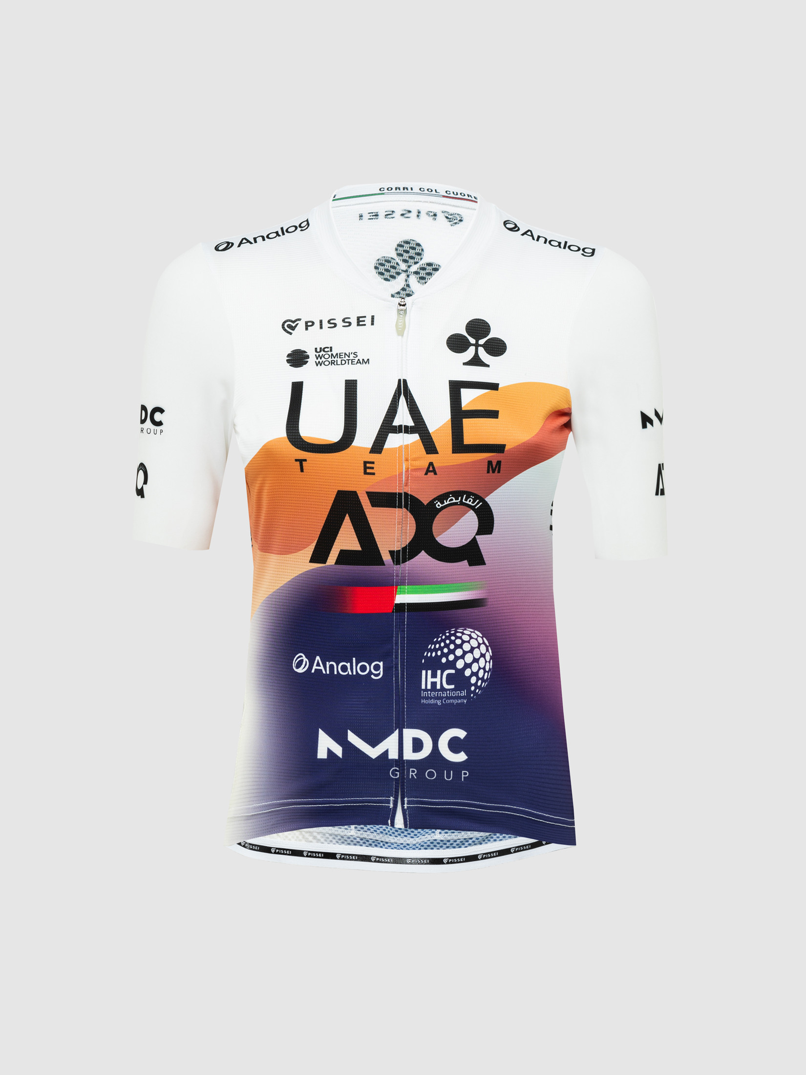 Uae Team Adq 2025 Replica Woman Short Sleeve Jersey