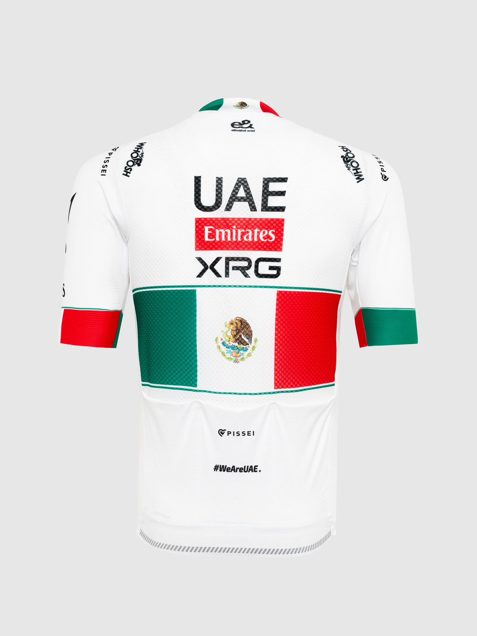 Maglia Maniche Corte Replica Uae Team Emirates - Xrg 2026 Campione Mes